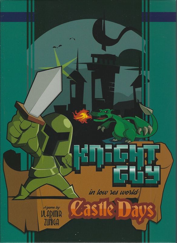 Knight Guy in Low Res World: Castle Days cover or packaging material ...