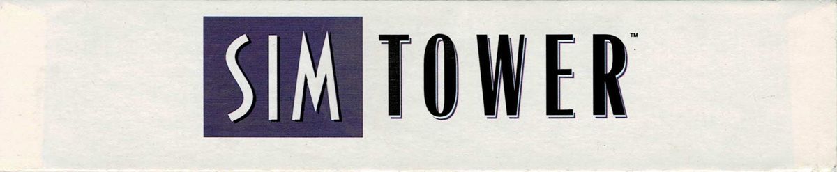 SimTower: The Vertical Empire cover or packaging material - MobyGames