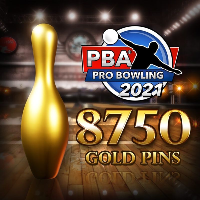 PBA Pro Bowling 2021: 8750 Gold Pins cover or packaging material ...
