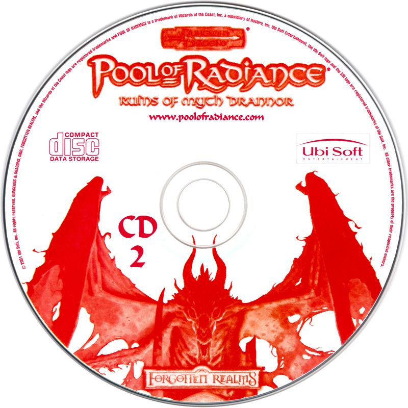 Pool of Radiance: Ruins of Myth Drannor cover or packaging material - MobyGames