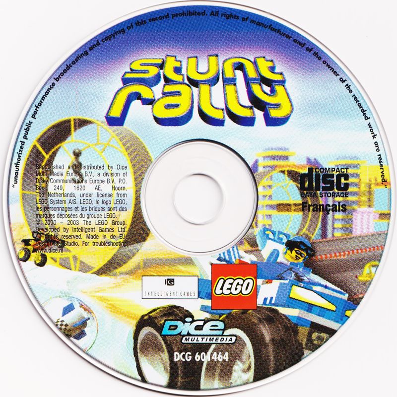 LEGO Stunt Rally cover or packaging material - MobyGames
