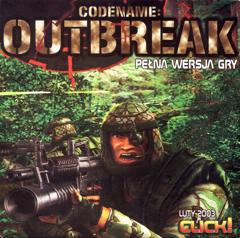 Codename: Outbreak cover or packaging material - MobyGames