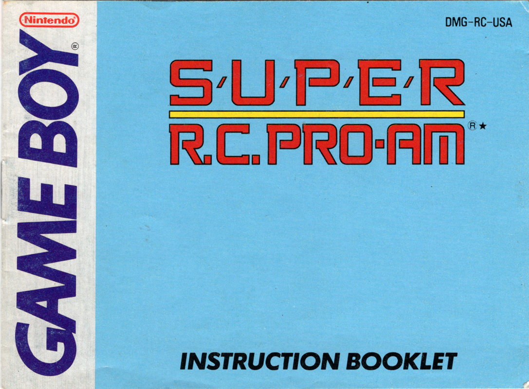 Super R.C. Pro-Am cover or packaging material - MobyGames