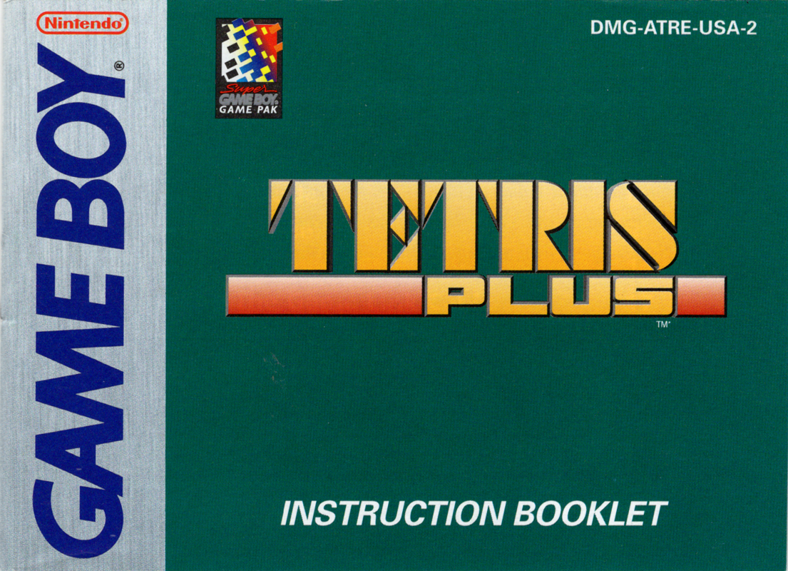Tetris Plus cover or packaging material - MobyGames