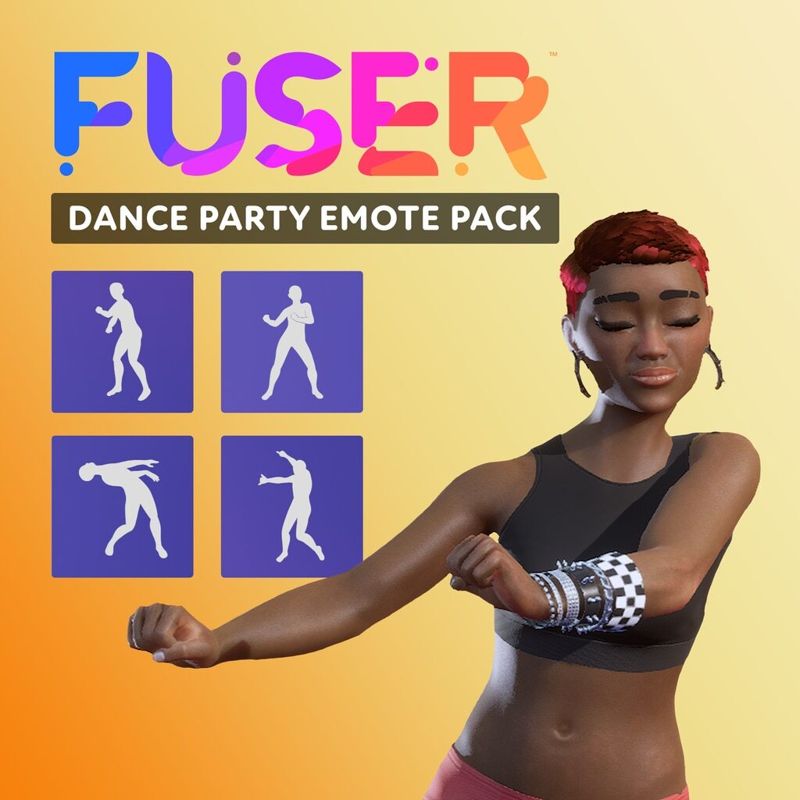 Fuser: Dance Party Emote Pack cover or packaging material - MobyGames