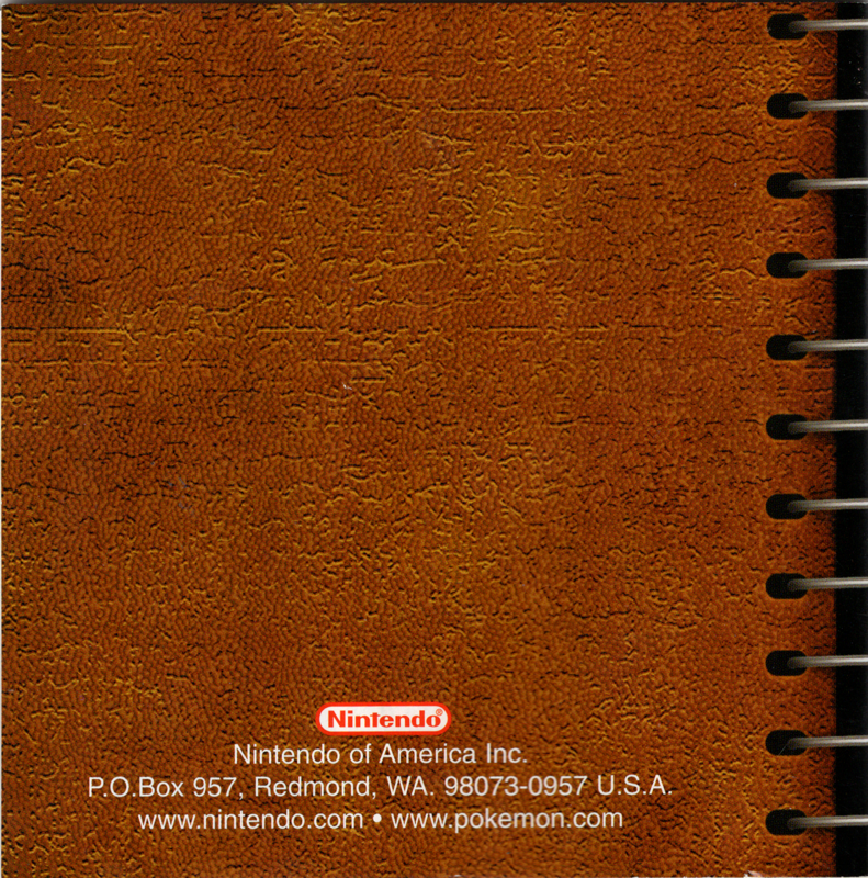 Pokémon Red Version cover or packaging material - MobyGames