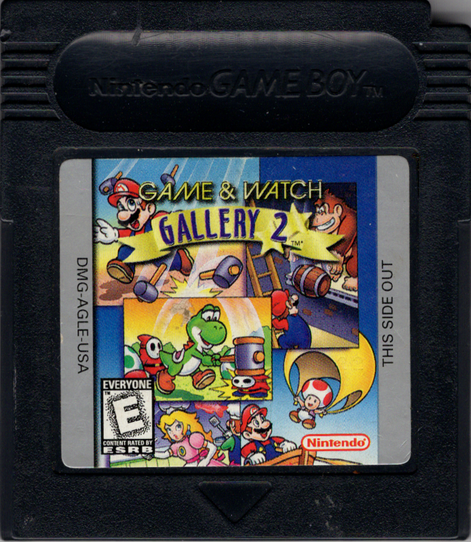 Game & Watch Gallery 2 cover or packaging material - MobyGames