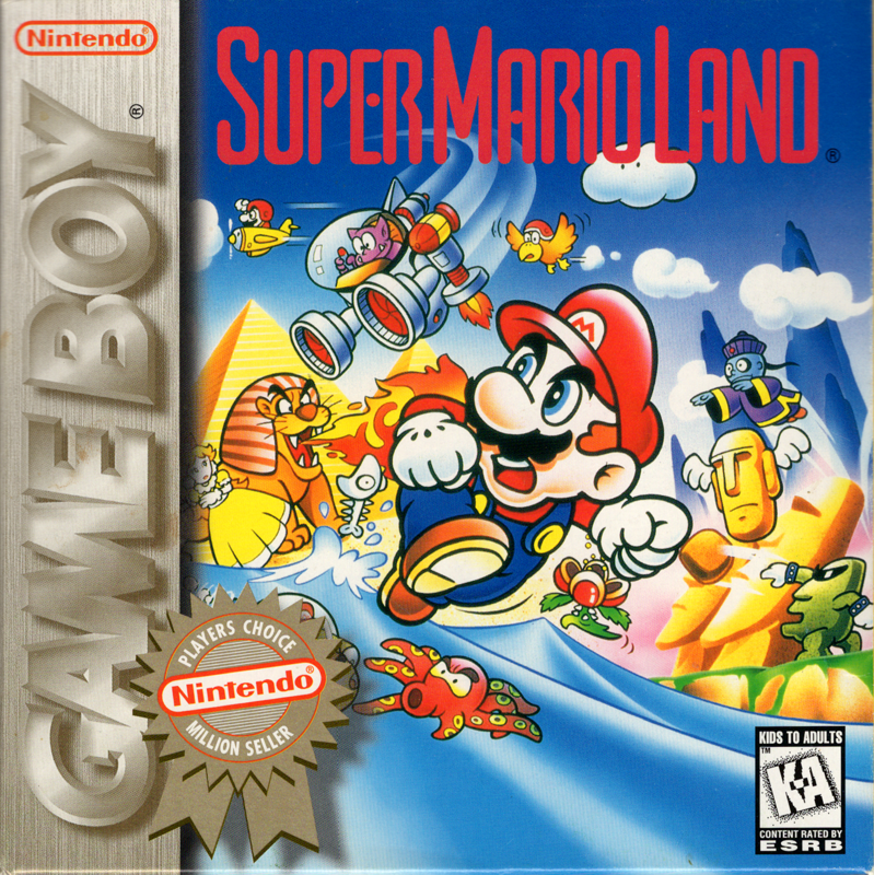 Super Mario Land cover or packaging material - MobyGames