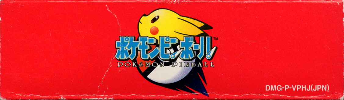 Pokémon Pinball cover or packaging material - MobyGames