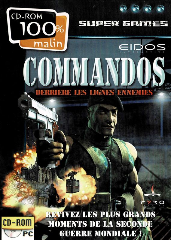 Commandos: Behind Enemy Lines cover or packaging material - MobyGames