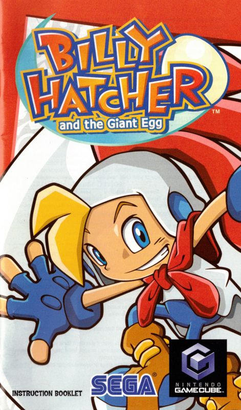 Billy Hatcher and the Giant Egg cover or packaging material - MobyGames