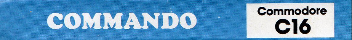 Commando cover or packaging material - MobyGames