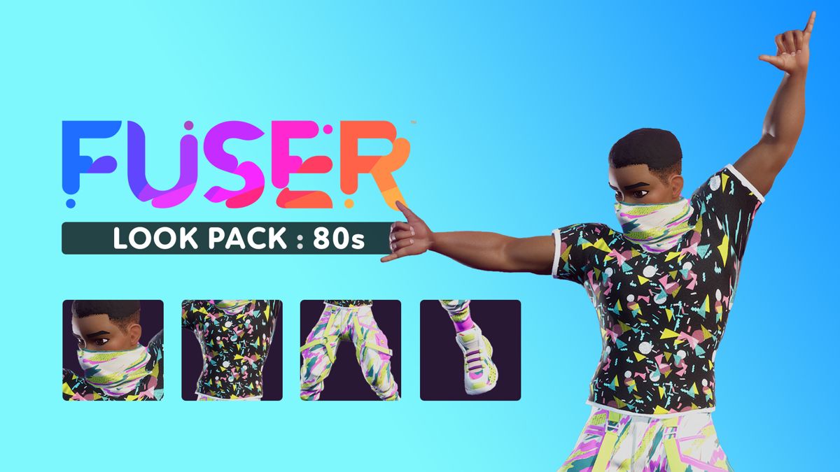 Fuser: Look Pack - 80s cover or packaging material - MobyGames