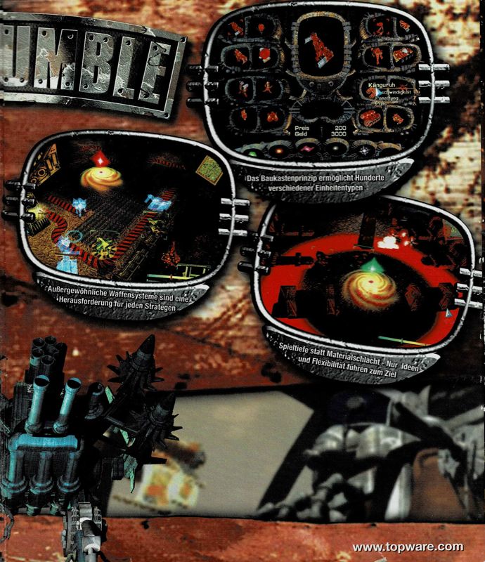 Robo Rumble cover or packaging material - MobyGames