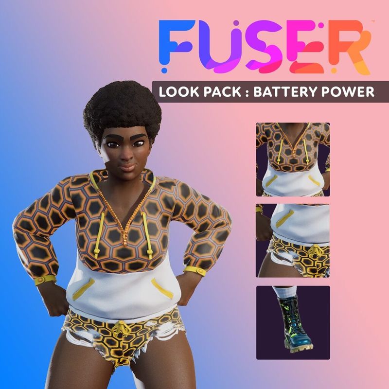 Fuser: Look Pack - Battery Power cover or packaging material - MobyGames