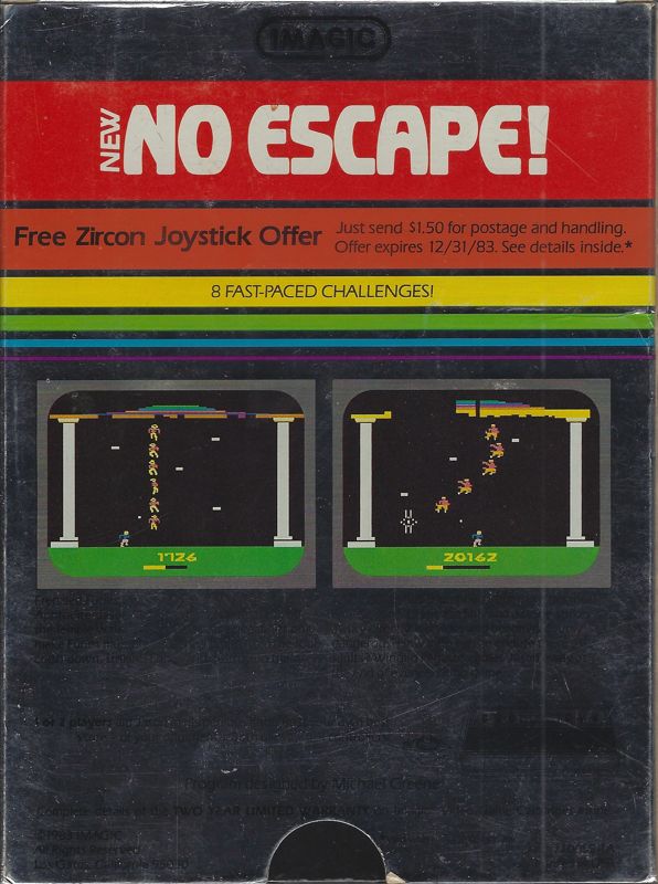 No Escape! cover or packaging material - MobyGames