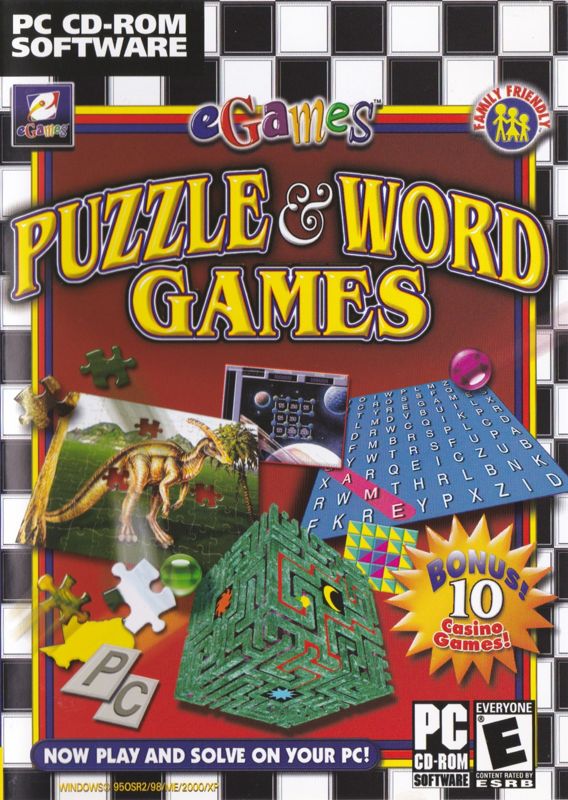 Puzzle & Word Games cover or packaging material - MobyGames