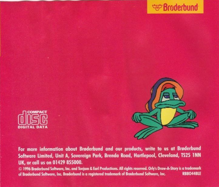 Orly's Draw-A-Story cover or packaging material - MobyGames