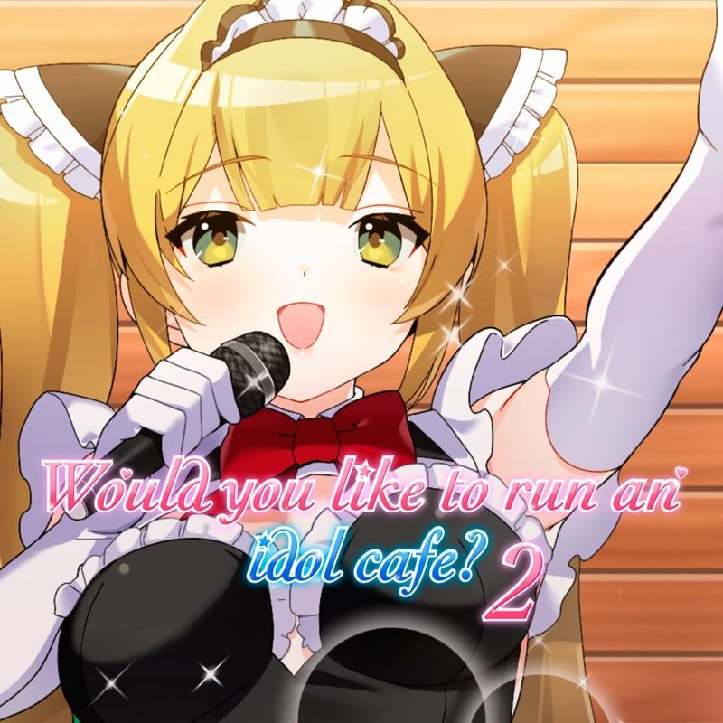 Would you like to run an idol café? 2 cover or packaging material - MobyGames
