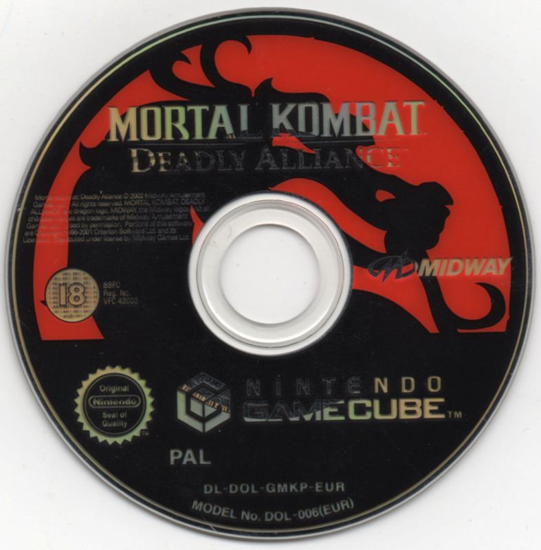 Mortal Kombat: Deadly Alliance cover or packaging material - MobyGames