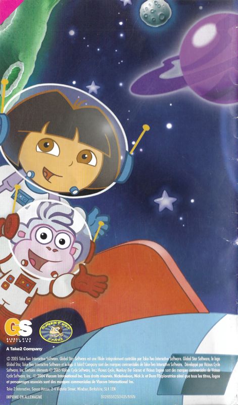 Dora the Explorer: Journey to the Purple Planet cover or packaging ...