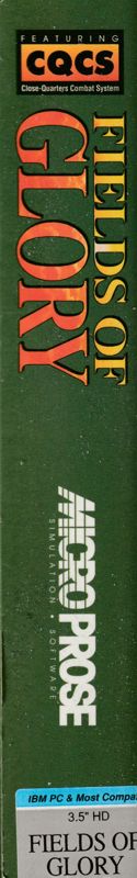 Fields of Glory cover or packaging material - MobyGames