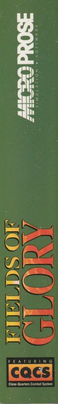 Fields of Glory cover or packaging material - MobyGames
