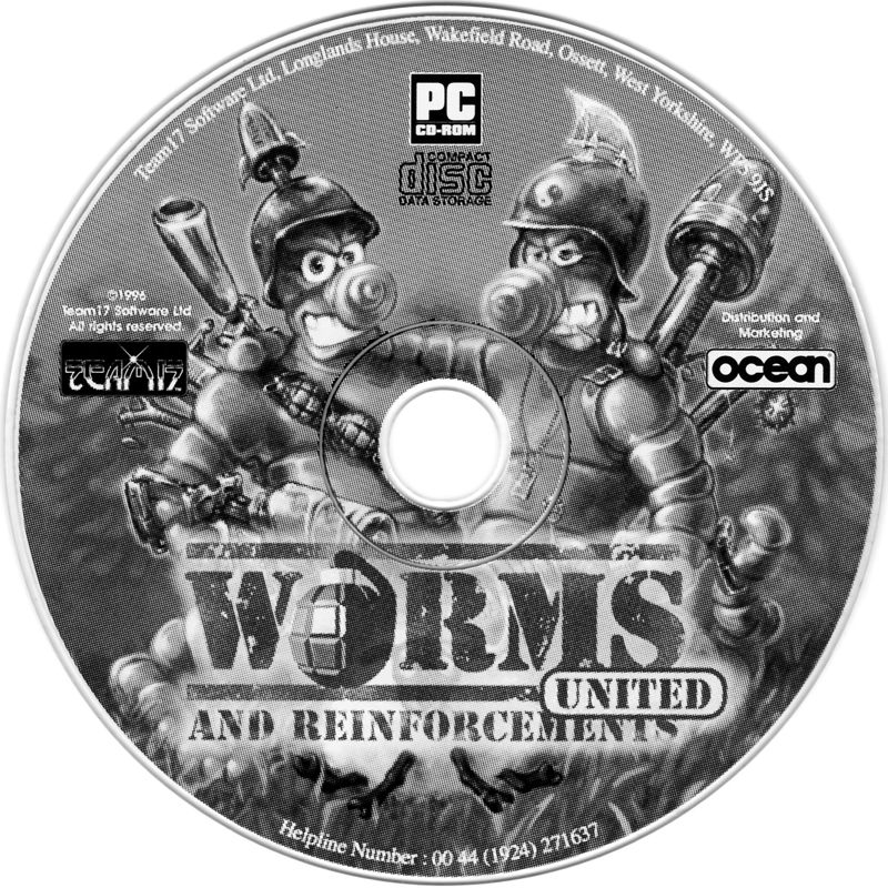 Worms United cover or packaging material - MobyGames
