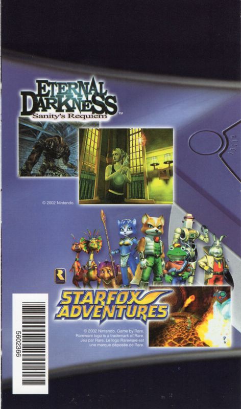 Eternal Darkness: Sanity's Requiem cover or packaging material - MobyGames