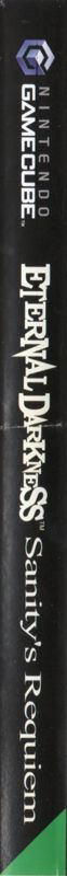 Eternal Darkness: Sanity's Requiem cover or packaging material - MobyGames