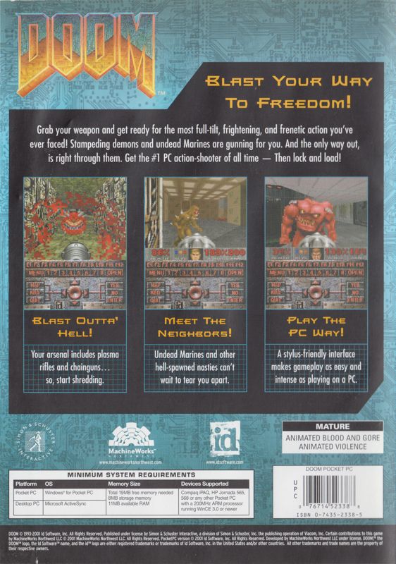 Doom cover or packaging material - MobyGames