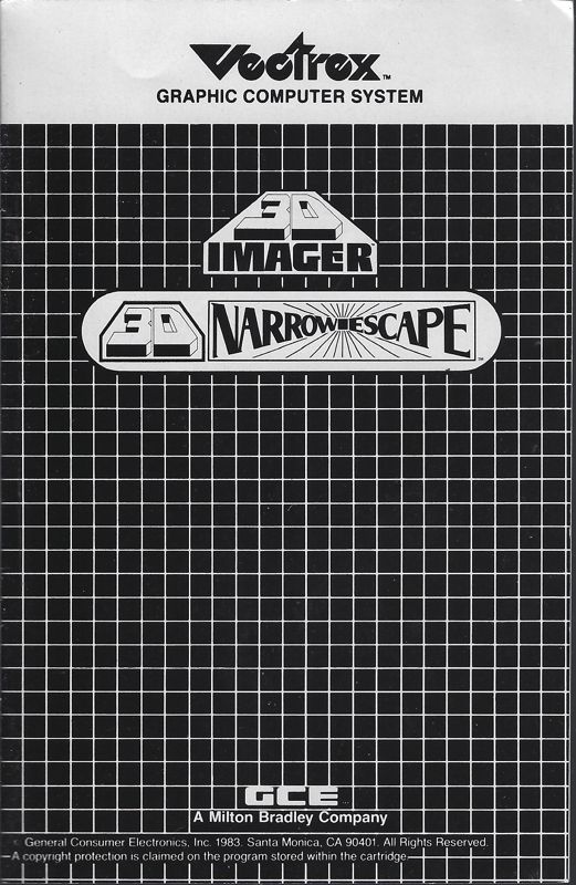 3D Narrow Escape cover or packaging material - MobyGames