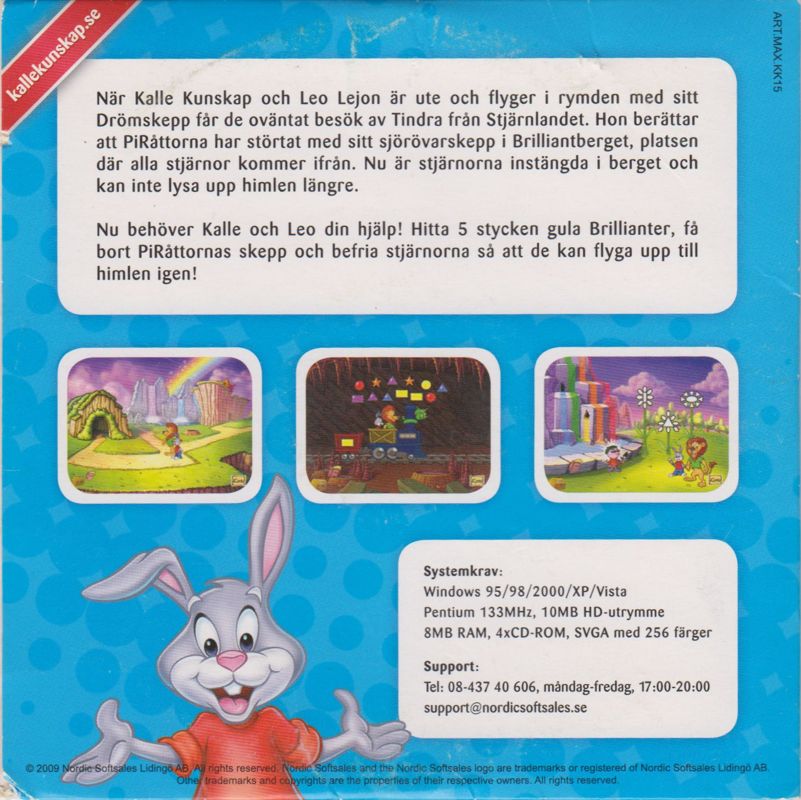 Reader Rabbit: Preschool - Sparkle Star Rescue! cover or packaging ...
