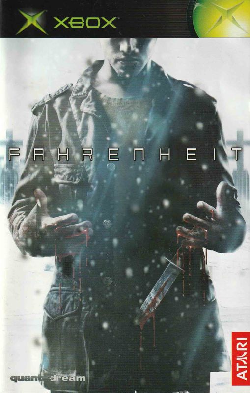 Indigo Prophecy cover or packaging material - MobyGames