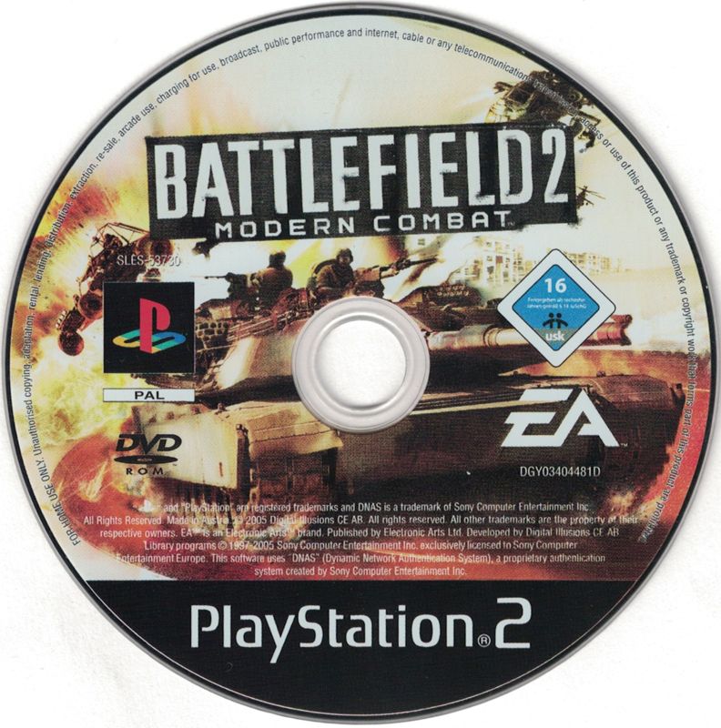 Battlefield 2: Modern Combat cover or packaging material - MobyGames