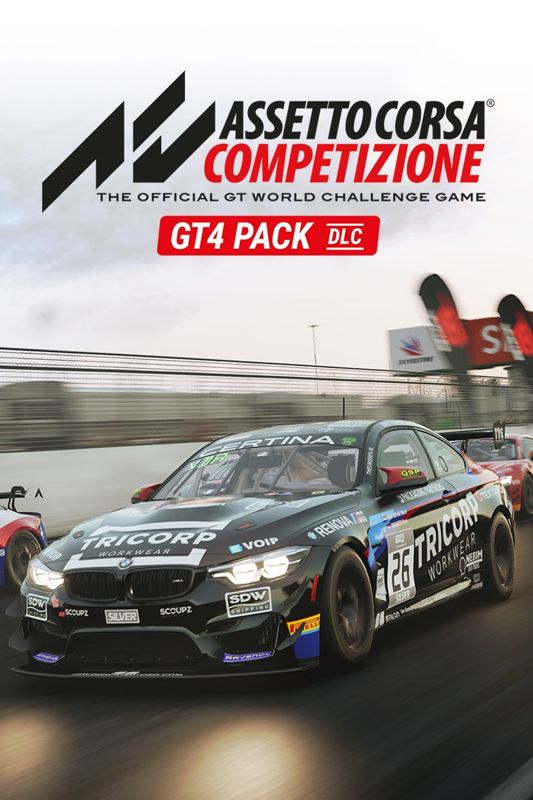 Assetto Corsa: Competizione - GT4 Pack cover or packaging material ...