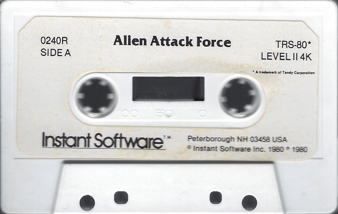 Alien Attack Force cover or packaging material - MobyGames