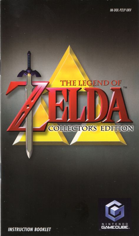 The Legend of Zelda: Collector's Edition cover or packaging material ...