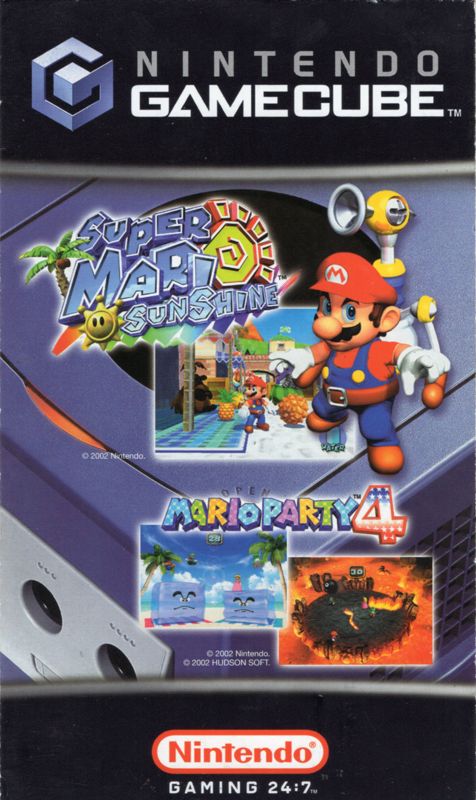 Mario Party 4 cover or packaging material - MobyGames