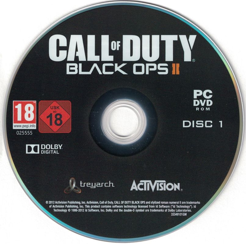 Call of Duty: Black Ops II cover or packaging material - MobyGames