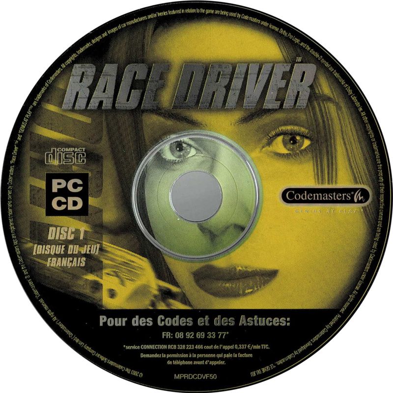 Pro Race Driver cover or packaging material - MobyGames