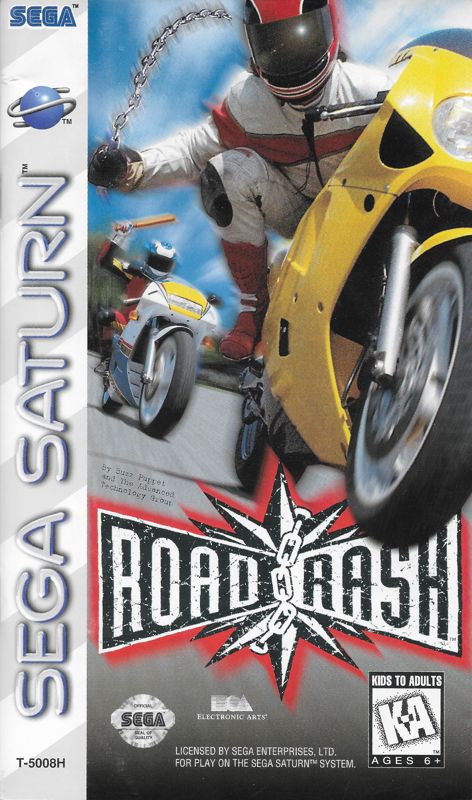 Road Rash cover or packaging material - MobyGames