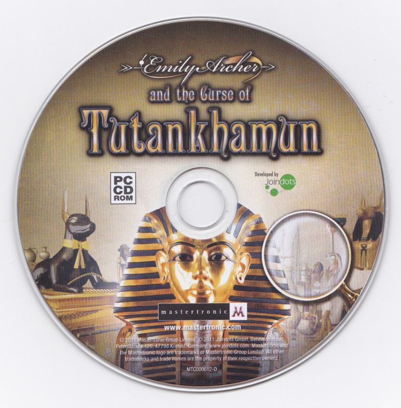 Emily Archer and the Curse of Tutankhamun cover or packaging material ...