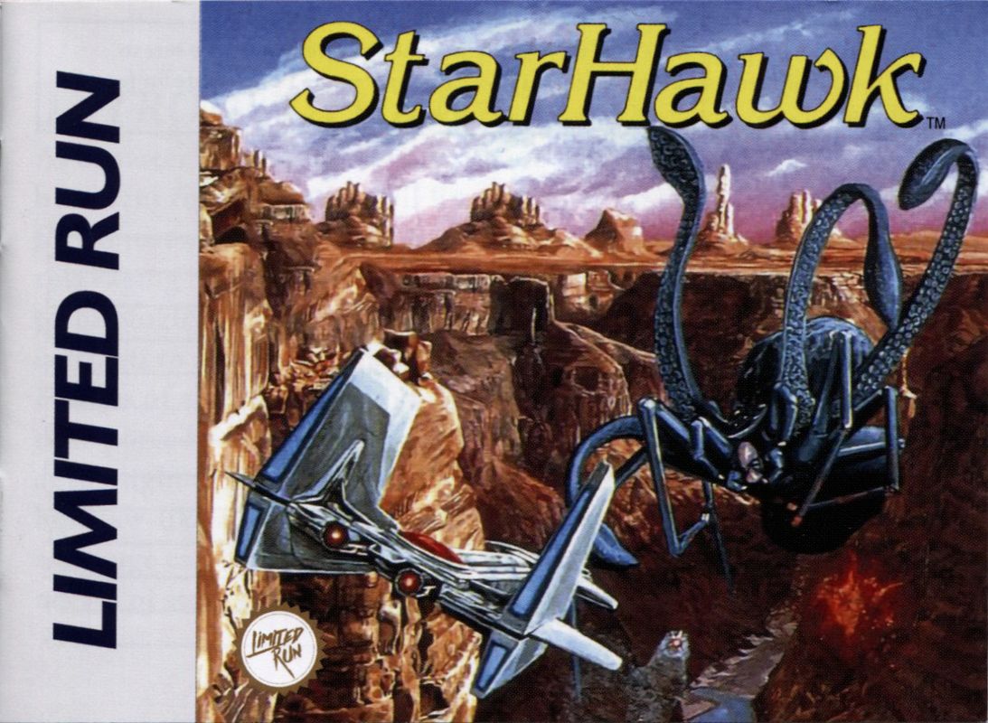 StarHawk cover or packaging material - MobyGames