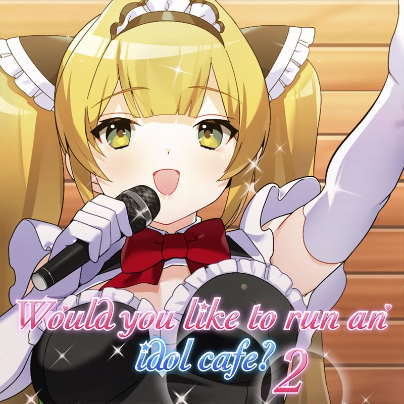 Would you like to run an idol café? 2 cover or packaging material - MobyGames