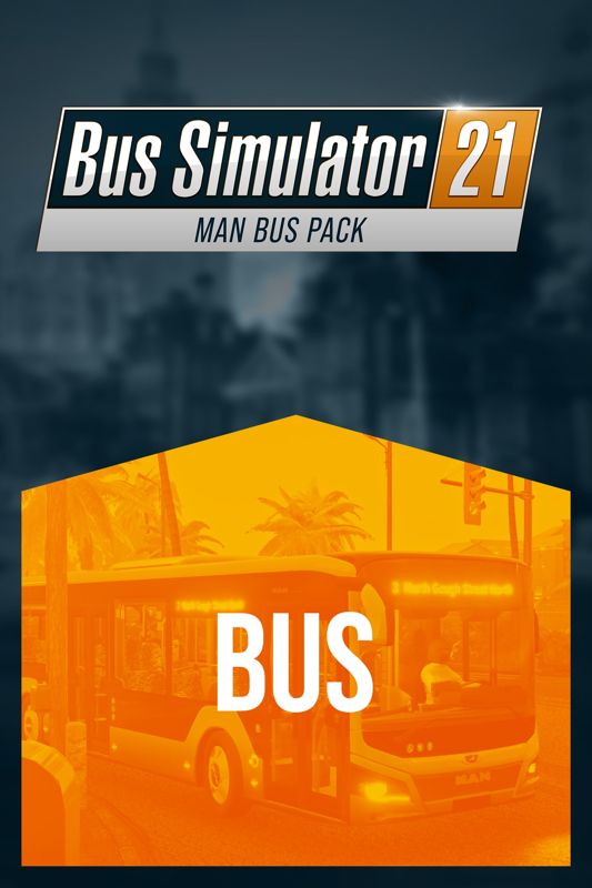 Bus Simulator 21: MAN Bus Pack cover or packaging material - MobyGames