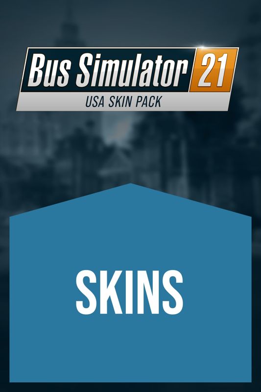 Bus Simulator 21: USA Skin Pack cover or packaging material - MobyGames