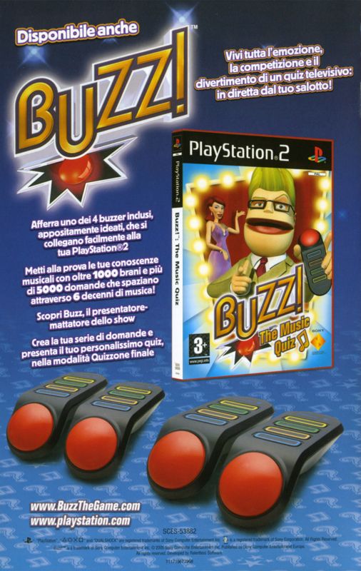 Buzz! The BIG Quiz cover or packaging material - MobyGames