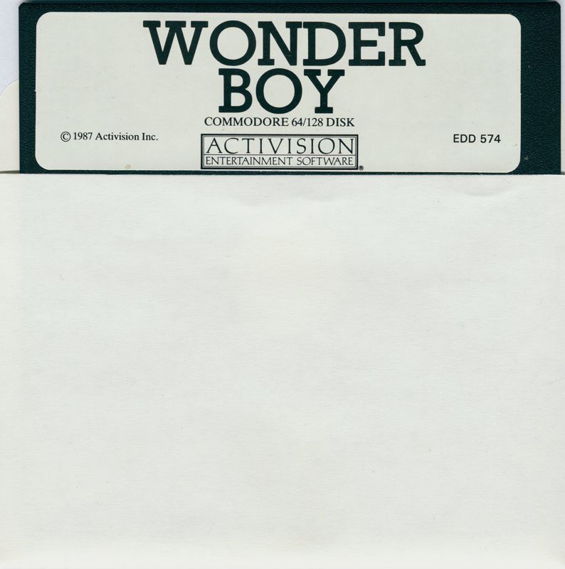 Wonder Boy cover or packaging material - MobyGames
