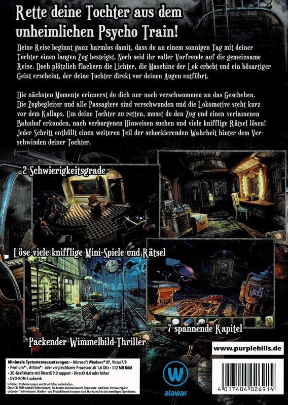 Psycho Train cover or packaging material - MobyGames